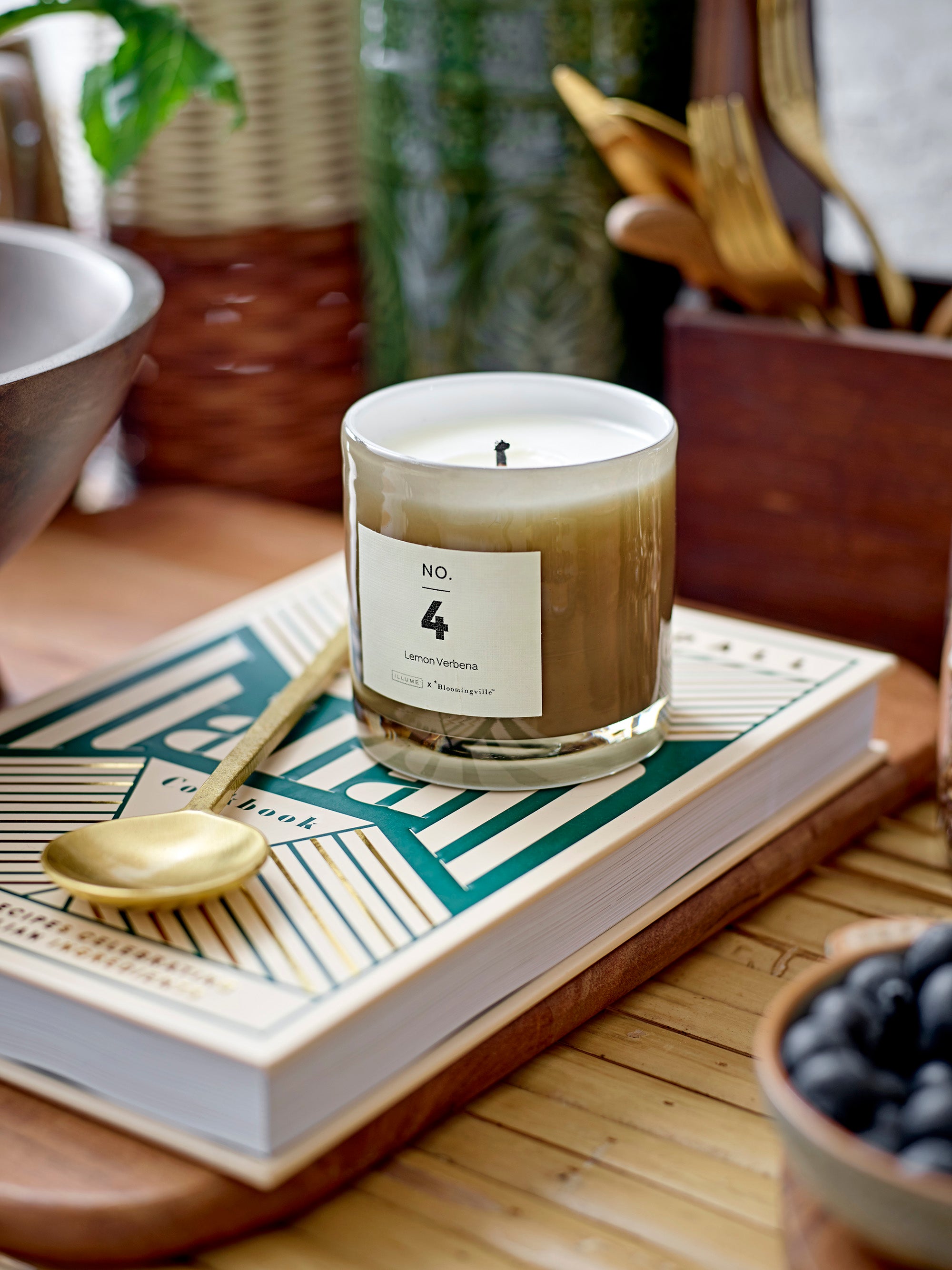 NO. 4 - Lemon Verbena Scented Candle – Idalyart